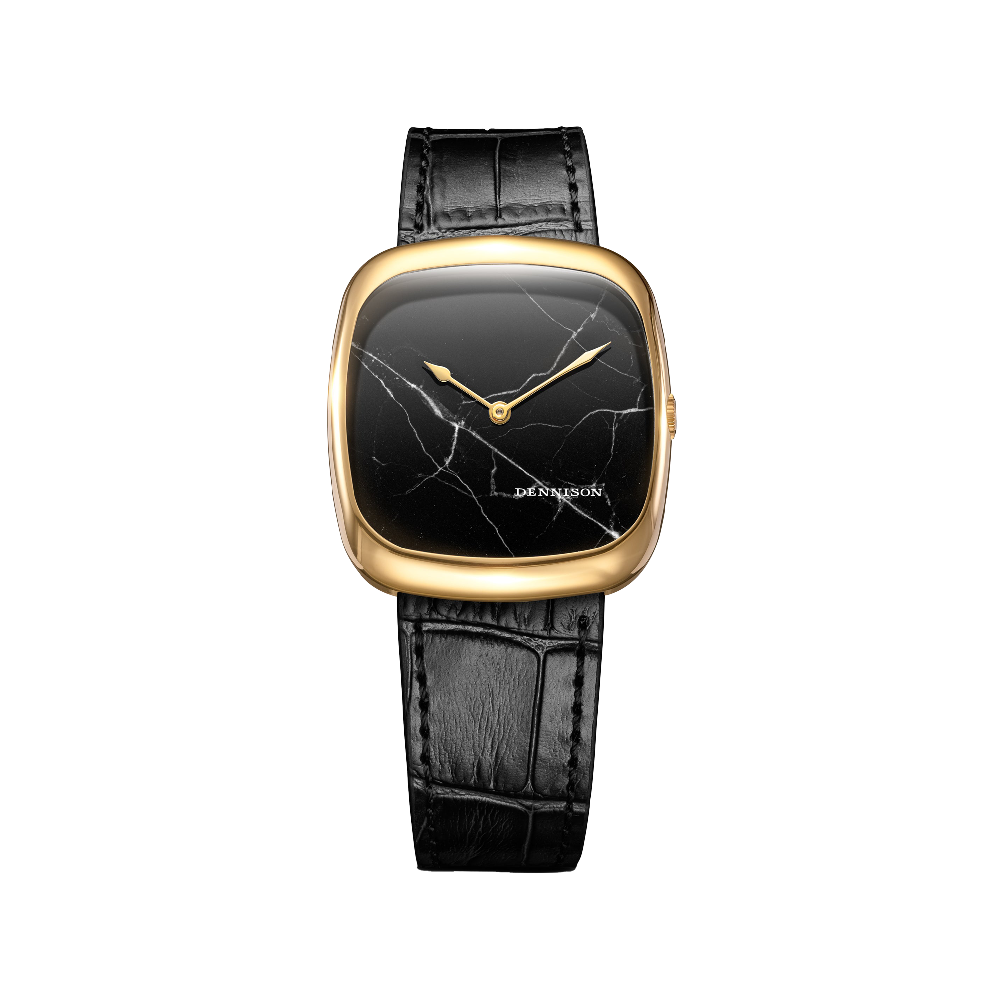 Dennison ALD Black Marble In Gold – Time+Tide Watches UK