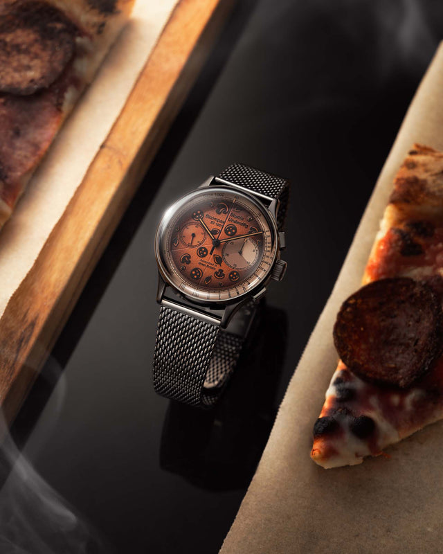 Studio Underd0g x Time+Tide Burnt Pepper0ni – Time+Tide Watches UK