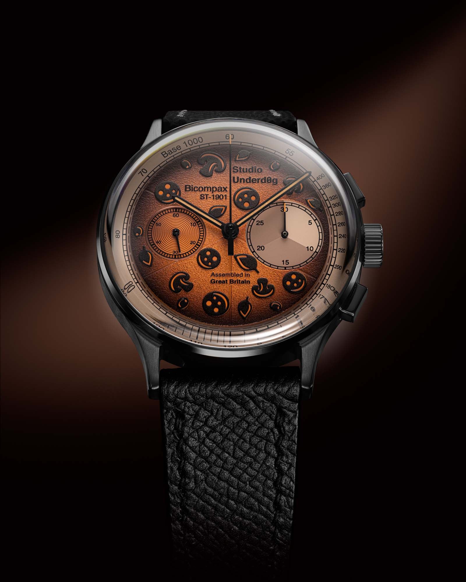 Studio Underd0g x Time+Tide Burnt Pepper0ni – Time+Tide Watches UK