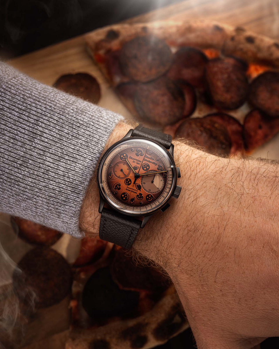 Studio Underd0g x Time+Tide Burnt Pepper0ni – Time+Tide Watches UK